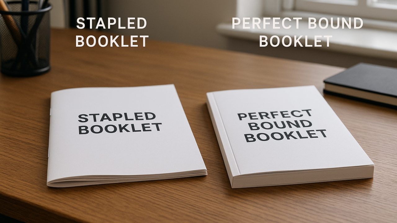 Stapled vs Perfect Bound Booklet Printing: What to Use in Q1 | Newstyle ...
